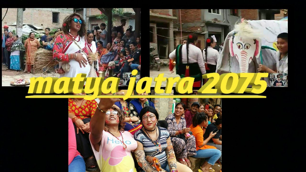 Matya of lalitpur | thecho 2075 | gai jatra 2018 newari festival nepal ...