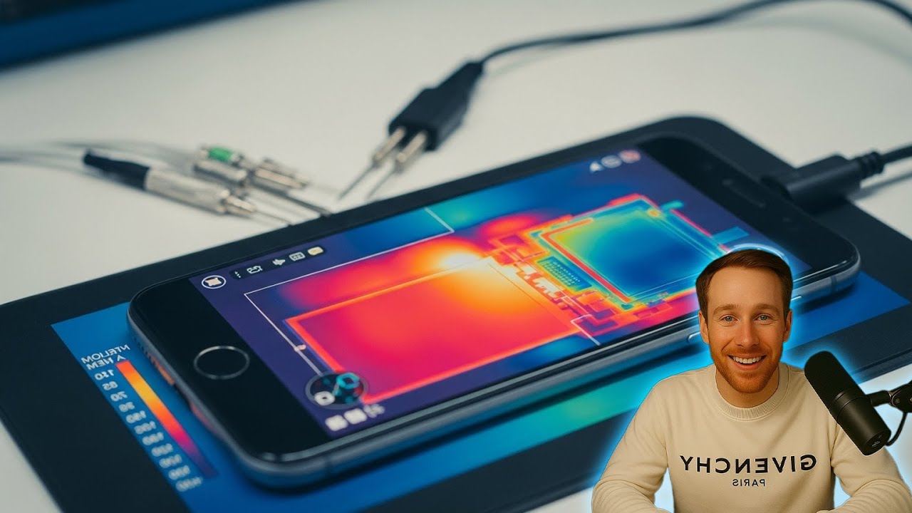 Smartphone Heat Management Test During Heavy Use - YouTube
