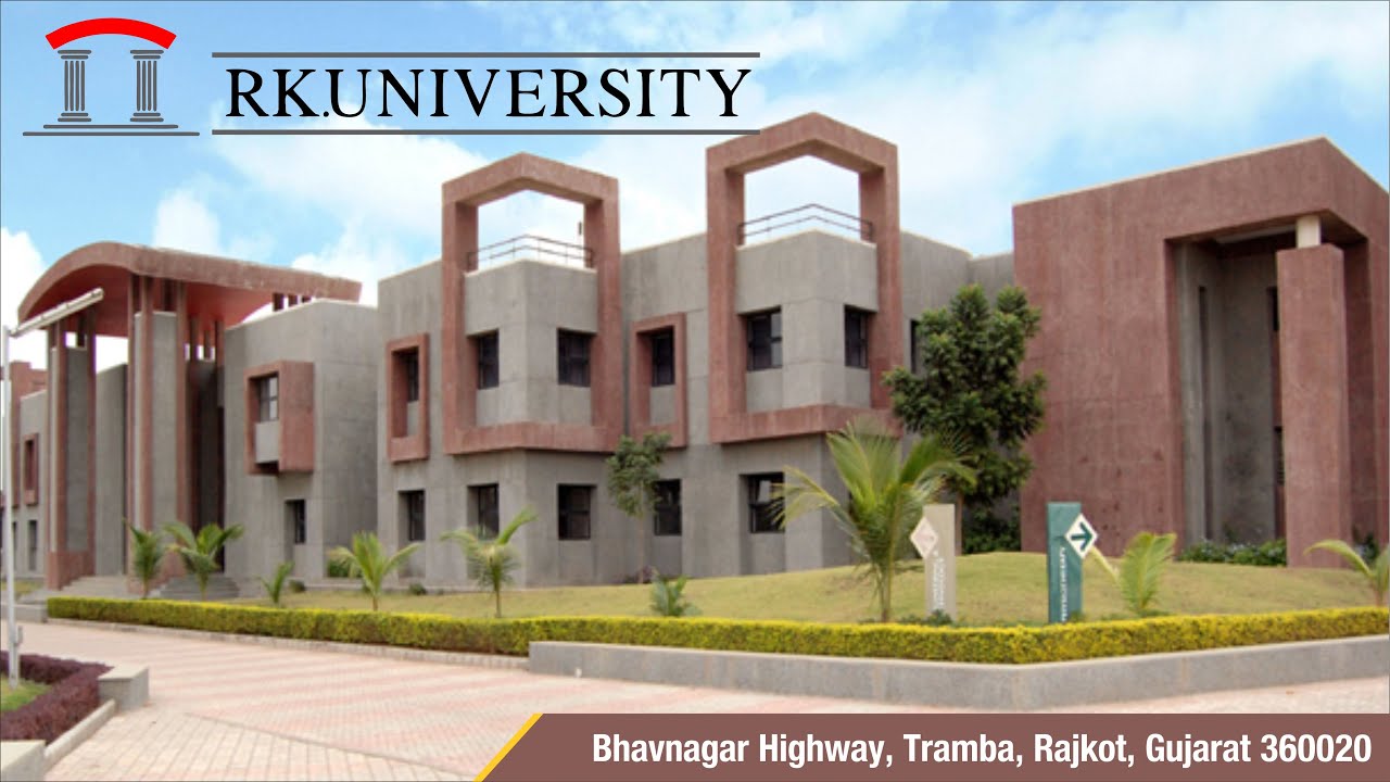 R.K University Rajkot Gujarat || Campus Tour - YouTube