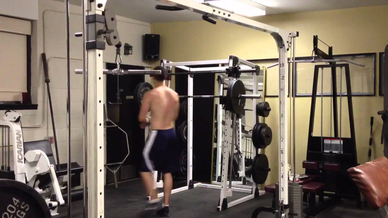 225 lb. Front Squat - YouTube
