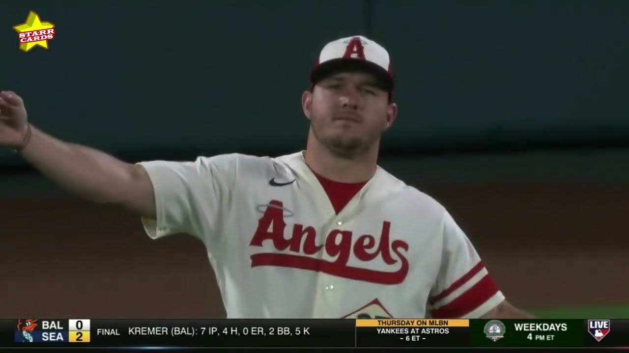 Mike Trout frustrated by Angels pitcher tipping his pitches with stance ...