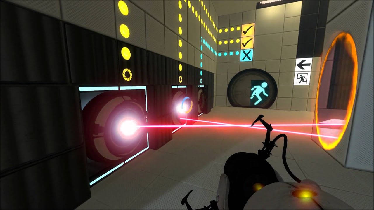 Portal 2 Laser makes Music - YouTube