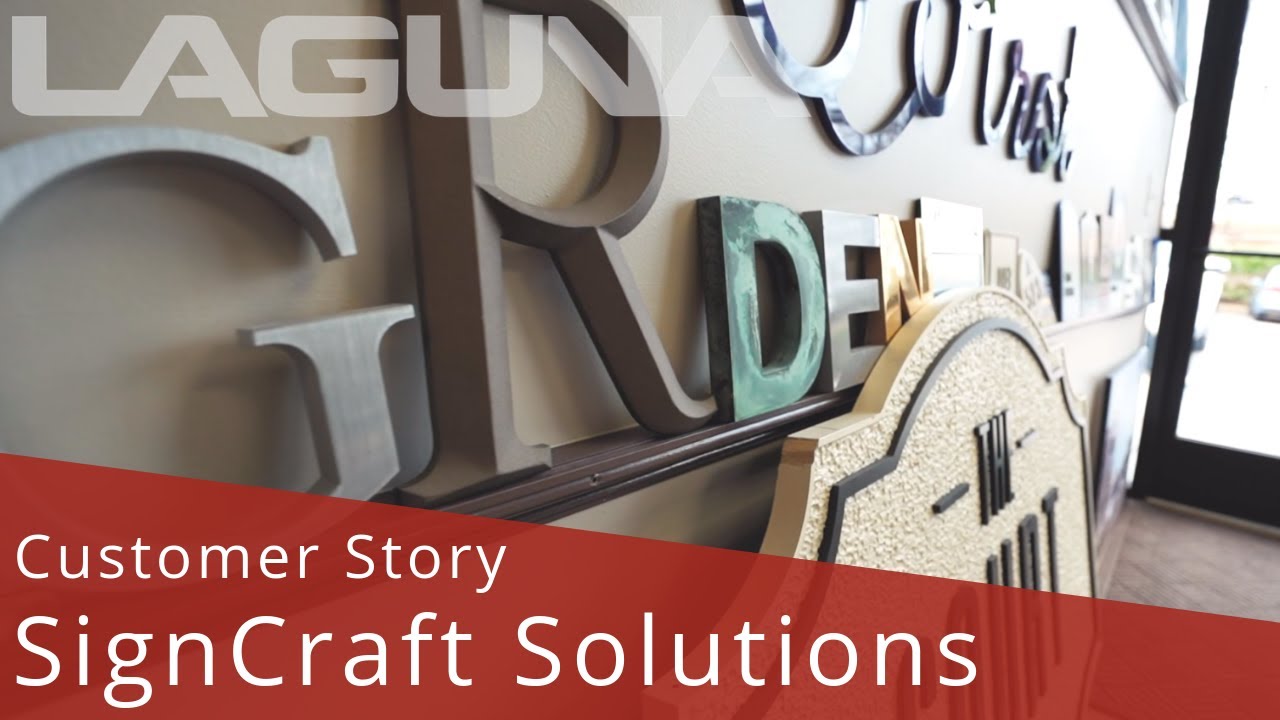 Sign Making With a SmartShop® Multi Tool CNC Featuring SignCraft ...