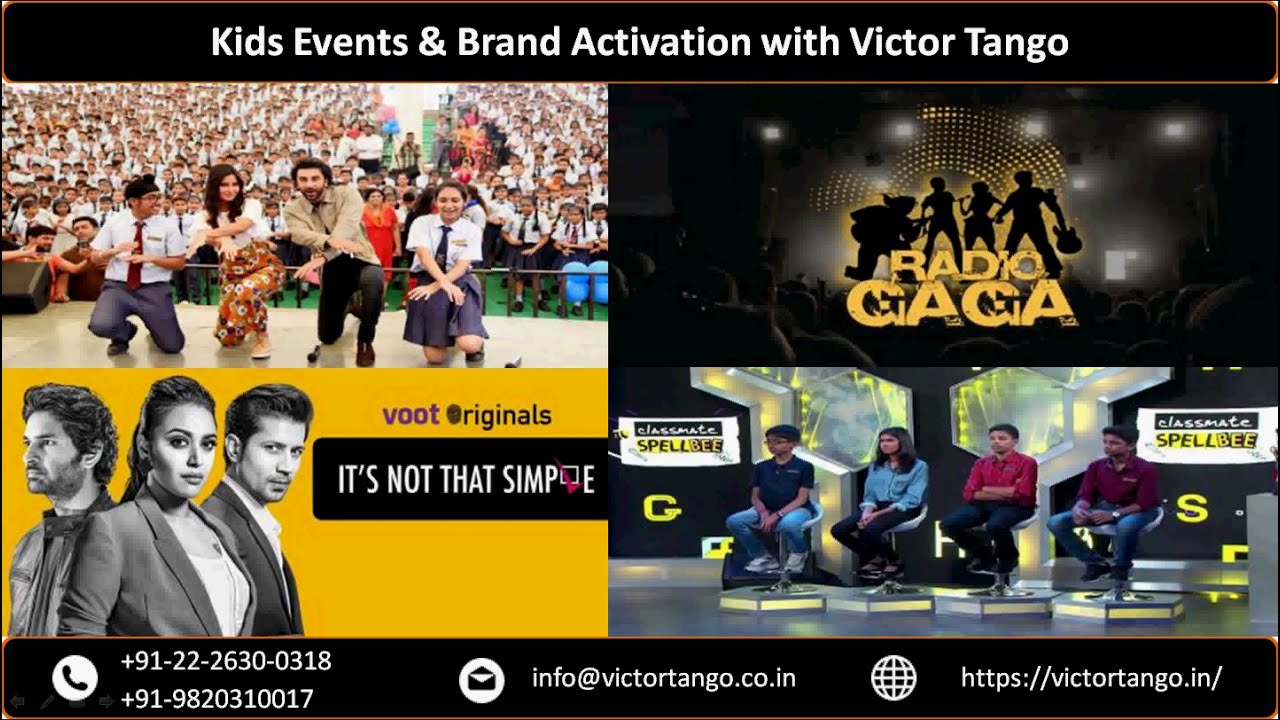 Kids Events & Brand Activation with Victor Tango - YouTube