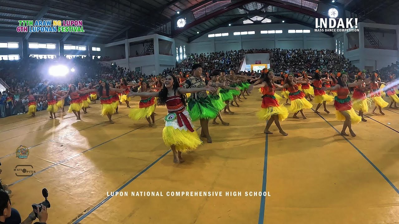 INDAK Mass Dance Competition 2025 | LUPON National Comprehensive High ...