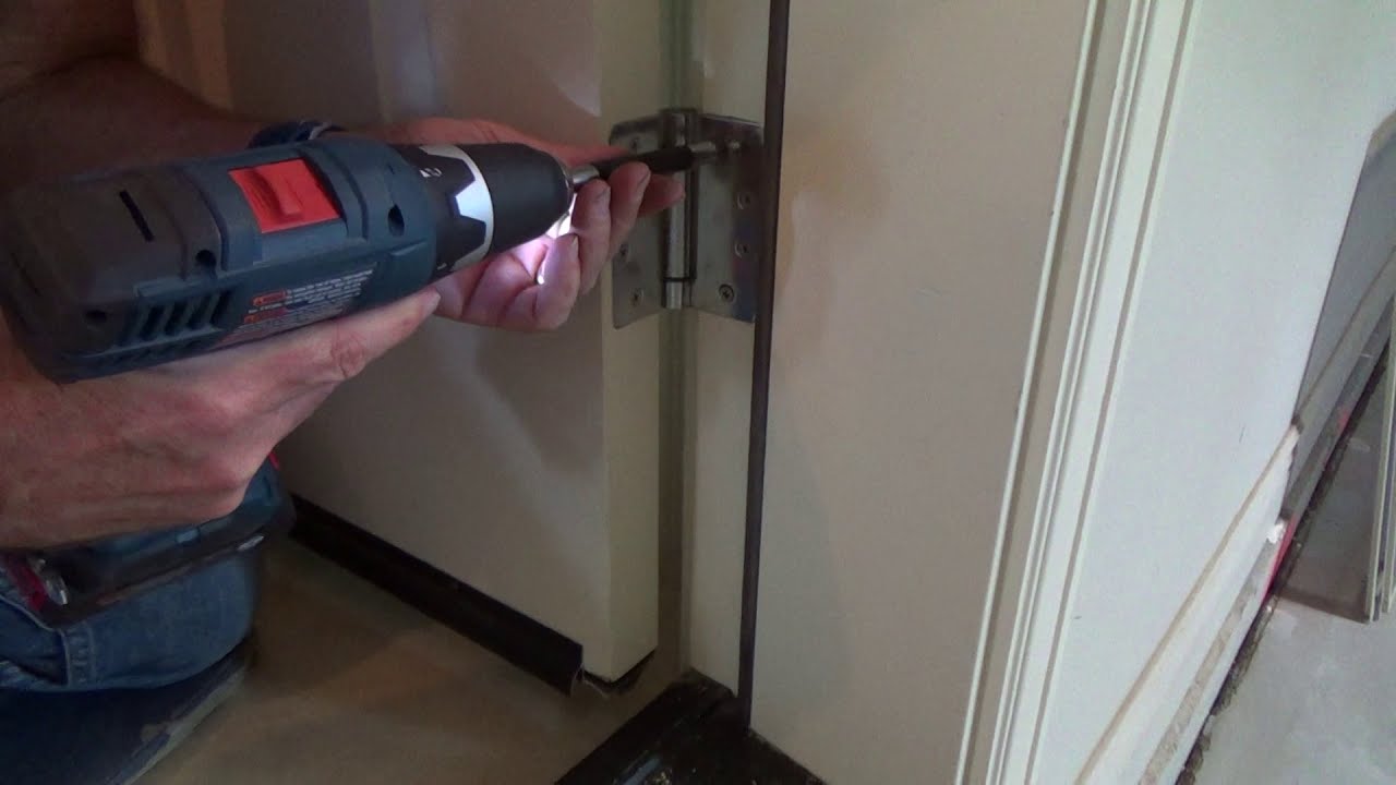 More Door Adjustments for Sagging Door Made Easy - YouTube