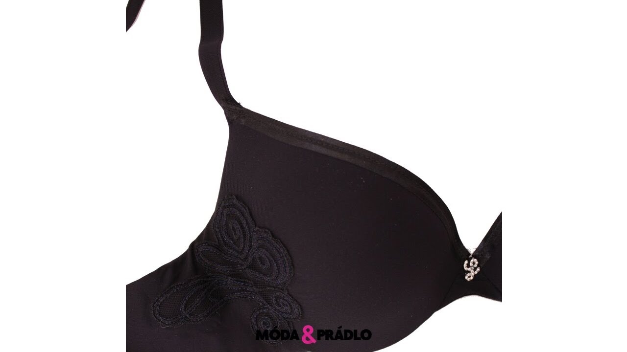 Dámská push-up podprsenka Leilieve Douceur M5101 černá - YouTube