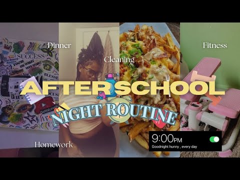 MY AFTER SCHOOL NIGHT ROUTINE | Senior edition 📚| - YouTube