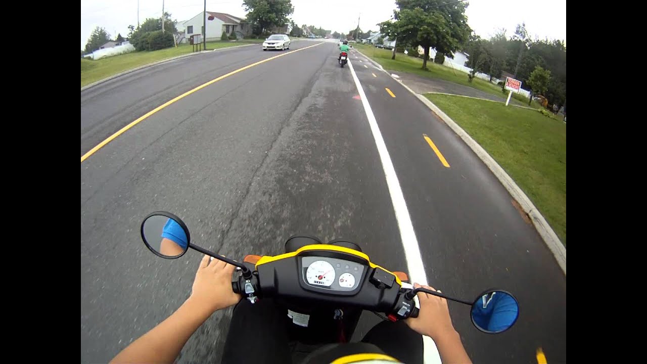 Test GoPro HD Scooter - YouTube