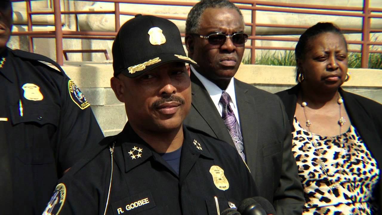 Detroit Police Chief Ralph L. Godbee,Jr. talks about 12 hour shifts for ...