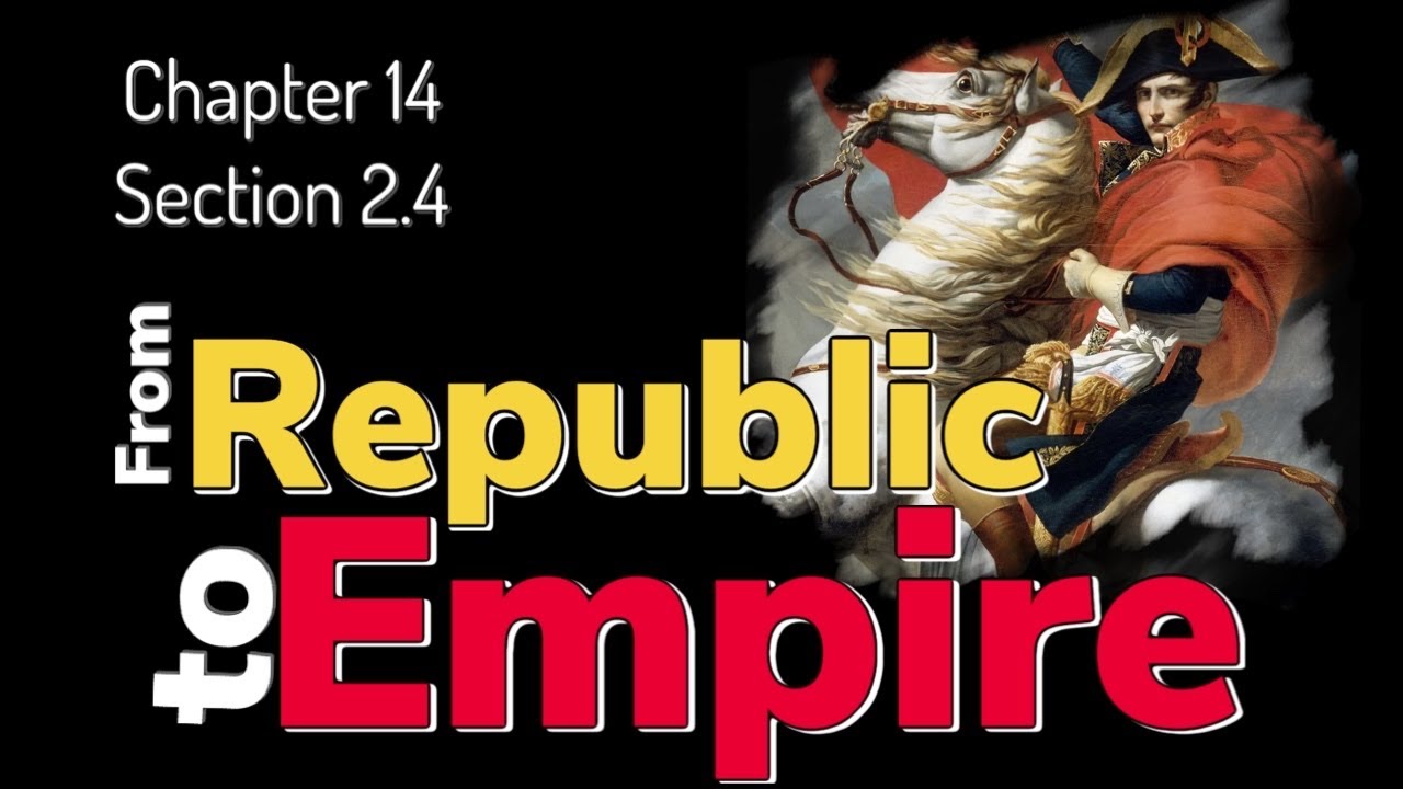 Ch.14 / Section 2.4 “From Republic to Empire” - YouTube
