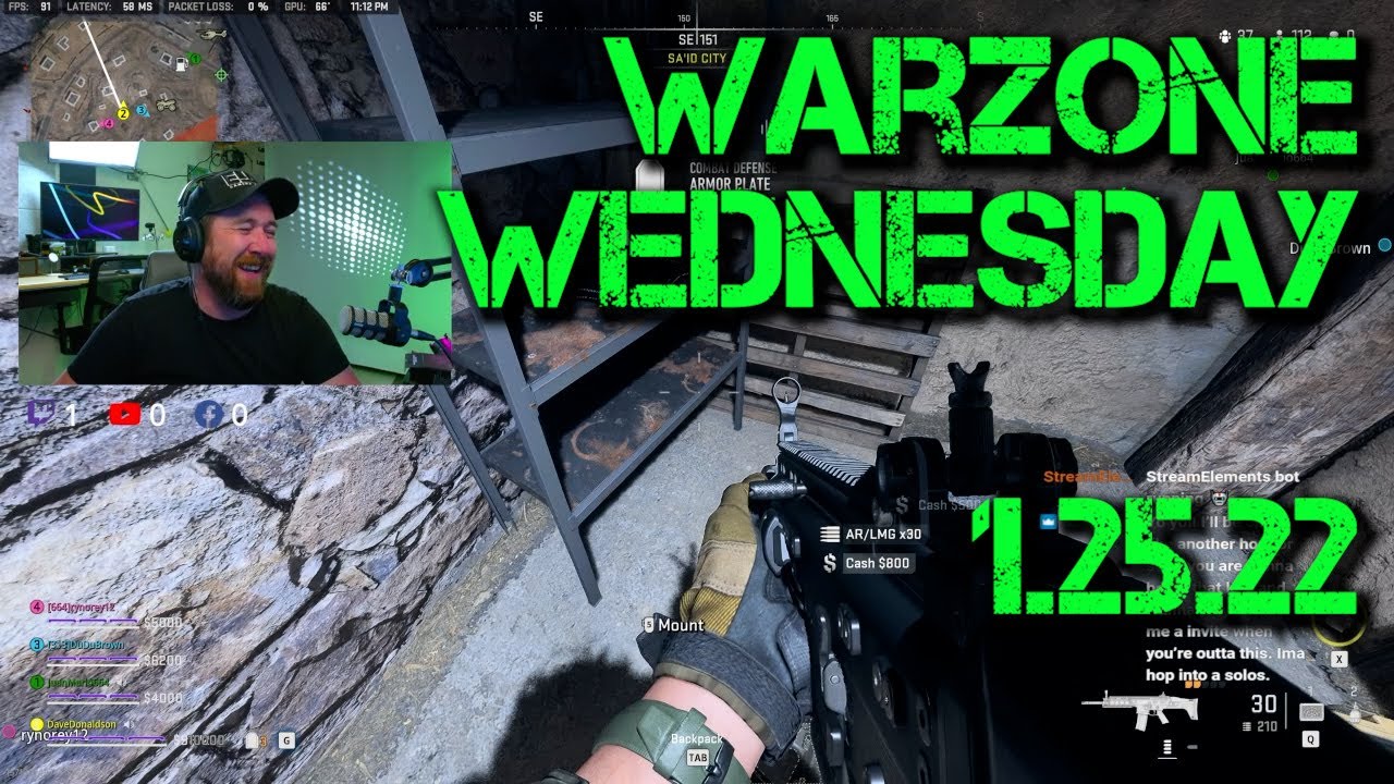 WARZONE WEDNESDAY! CALL OF DUTY WARZONE 2! 1.25.23 - YouTube