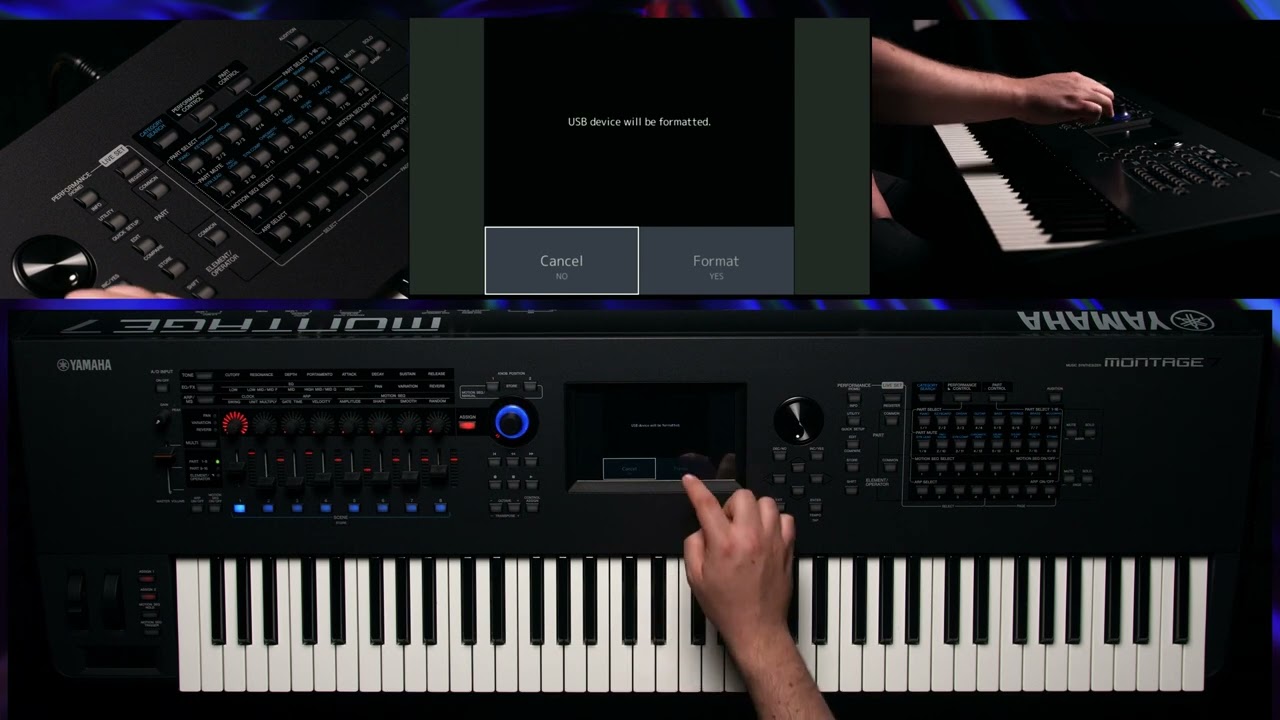 Synth Tips | Formatting A USB Flash Drive | MONTAGE - YouTube