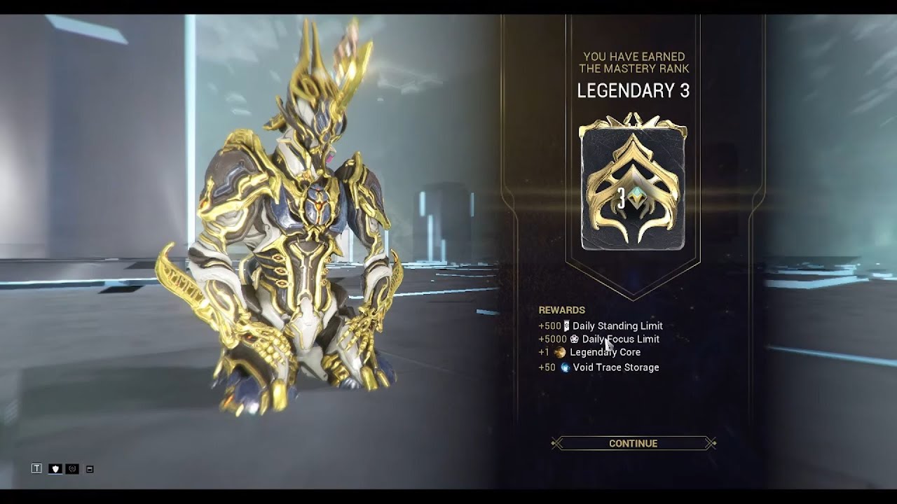 Warframe: Legendary 3 [Mastery Rank 33] Test shameless way with Inaros ...