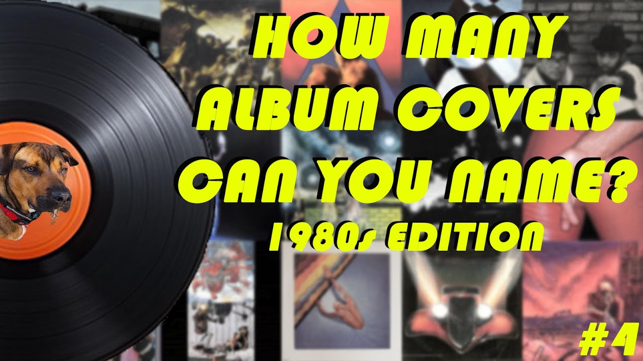 Guess the album - 1980s edition #4 - 50 album covers with text removed ...