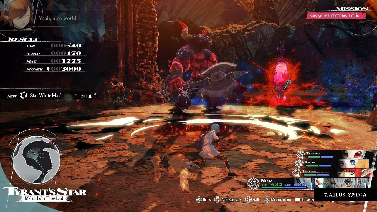 Metaphor: ReFantazio - Mark farming in tyrant star (Summon Mask Time ...