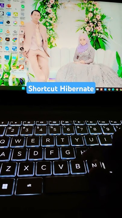 Hibernate Shortcut, Computer tricks! #shutdownshortcut #computer #tricks #tech #windows #asmr ...