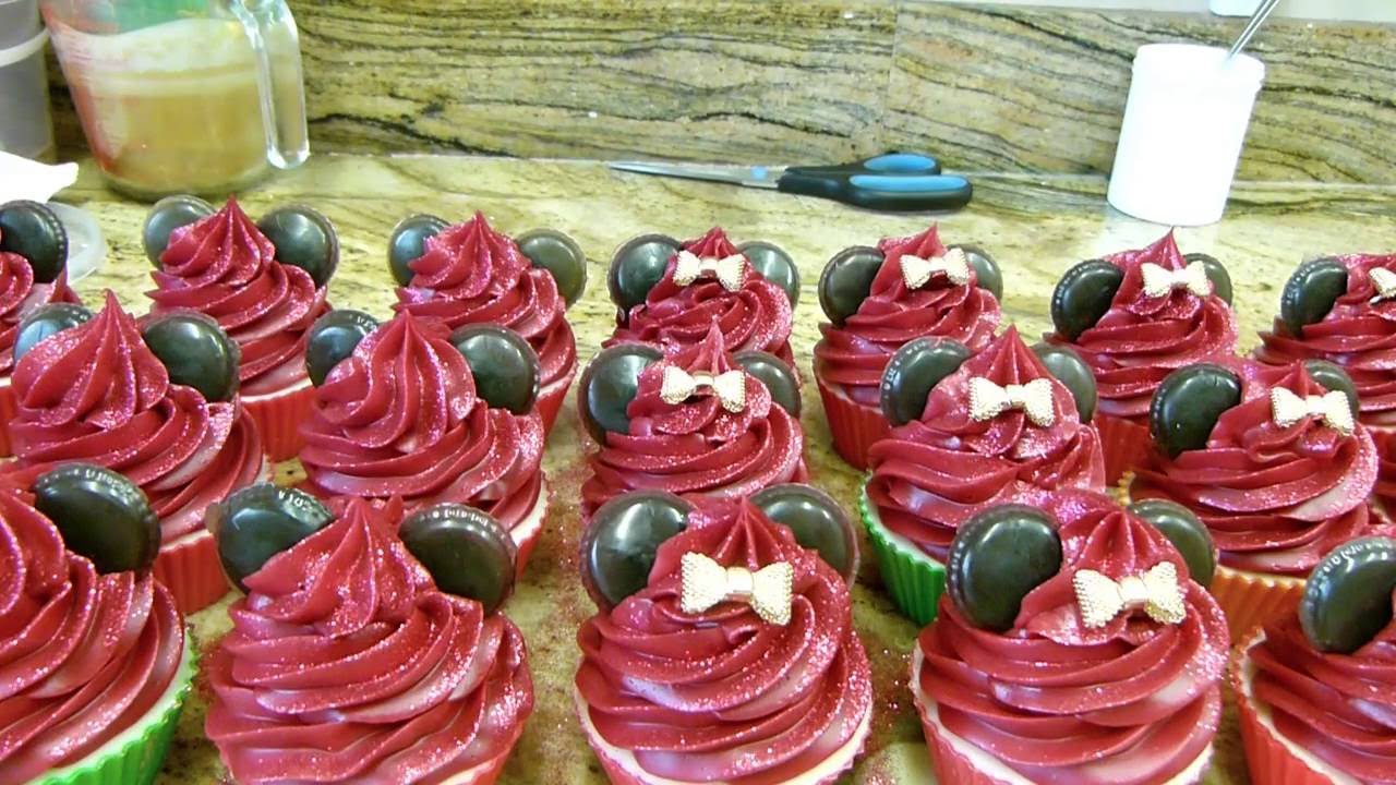 Decorating Ruby slippers Cupcake Soaps - YouTube