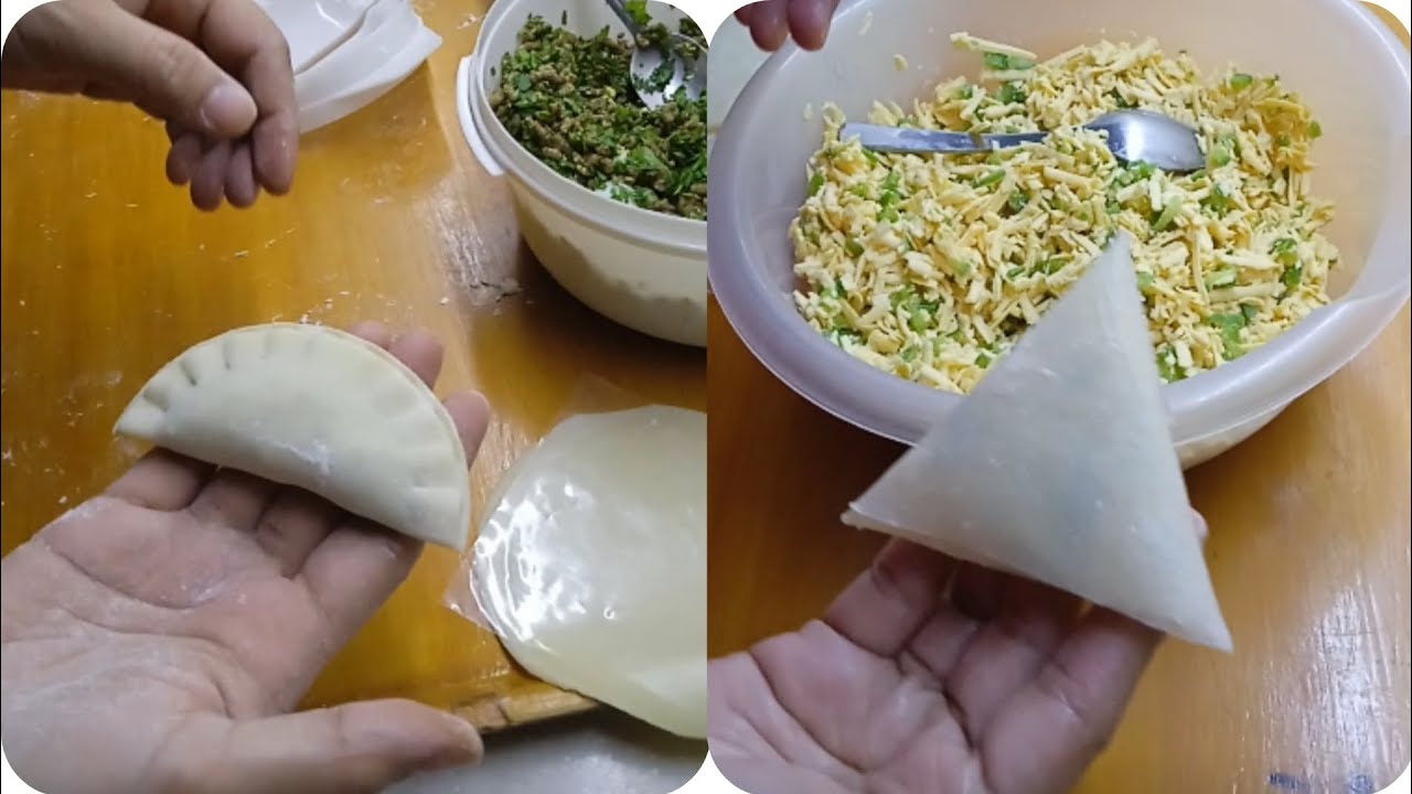 Making Sambosa for Ramadan #arabicfood #sambosa - YouTube