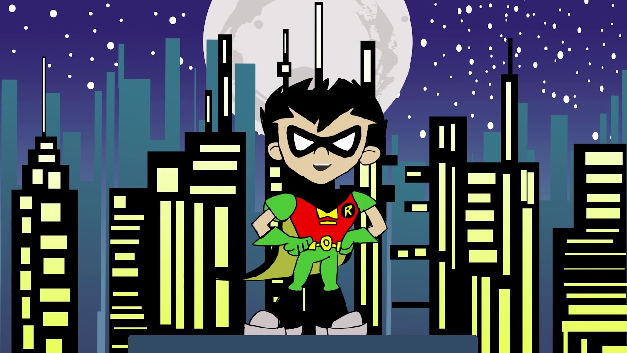 "I Love You" 2D Animation Project 2019 / Robin (Teen Titans Go) - YouTube