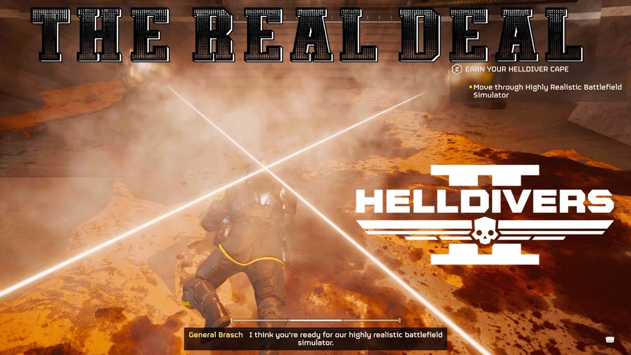 THE REAL DEAL - Complete Basic Training | HELLDIVERS 2 - YouTube