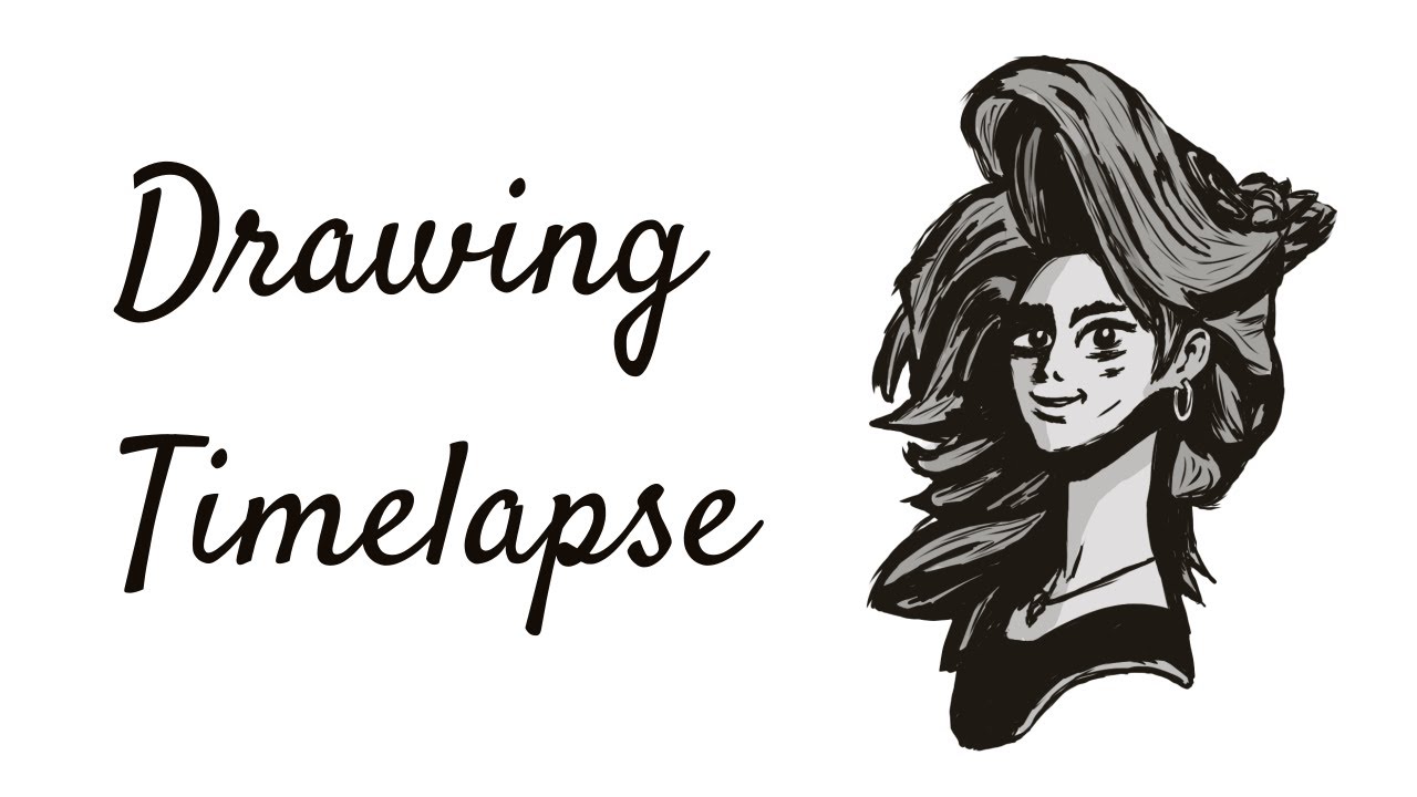 Drawing timelapse 9: Eva - YouTube