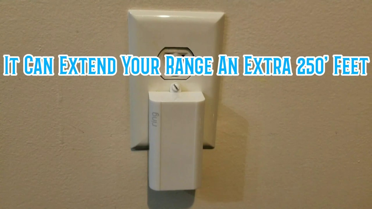 Ring security Range extendere - YouTube