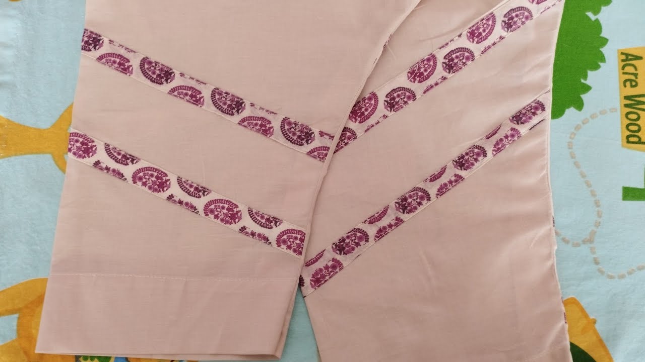 Latest Trouser Bottom Design cutting and Stitching | Capry Design ...