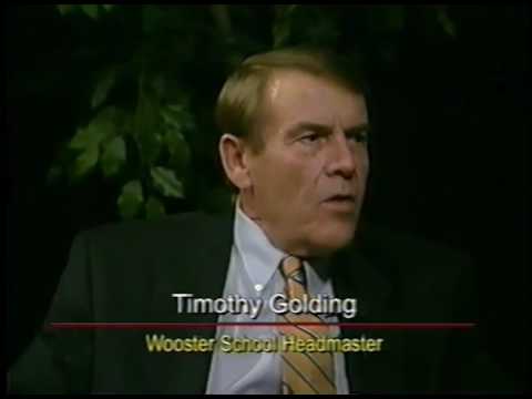 Timothy Golding, Headmaster of Wooster School, Community Forum with ...