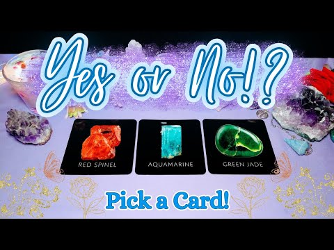 Yes, No or Maybe!?! 💓 Tarot Pick a Card Reading!! - YouTube