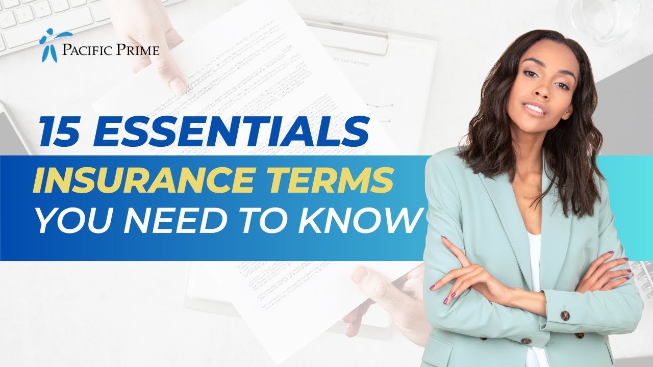 15 Essential Insurance Terms You Need to Know - YouTube