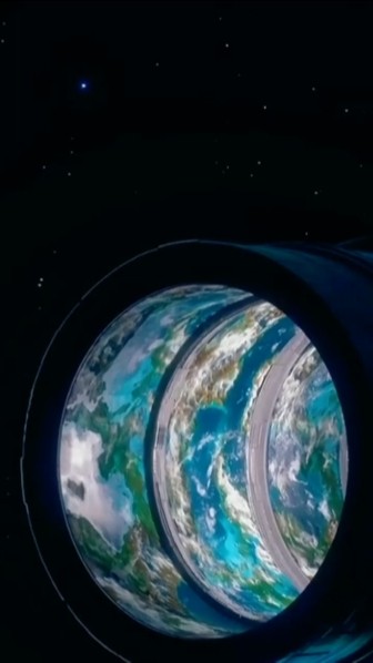 In space do you want to live in bishop ring #bishop ring #space #earth ...