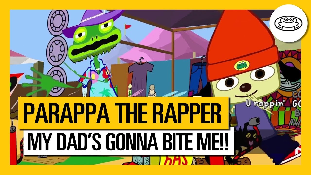 PaRappa the Rapper - Walkthrough - Stage #3 - My Dad's Gonna Bite Me ...