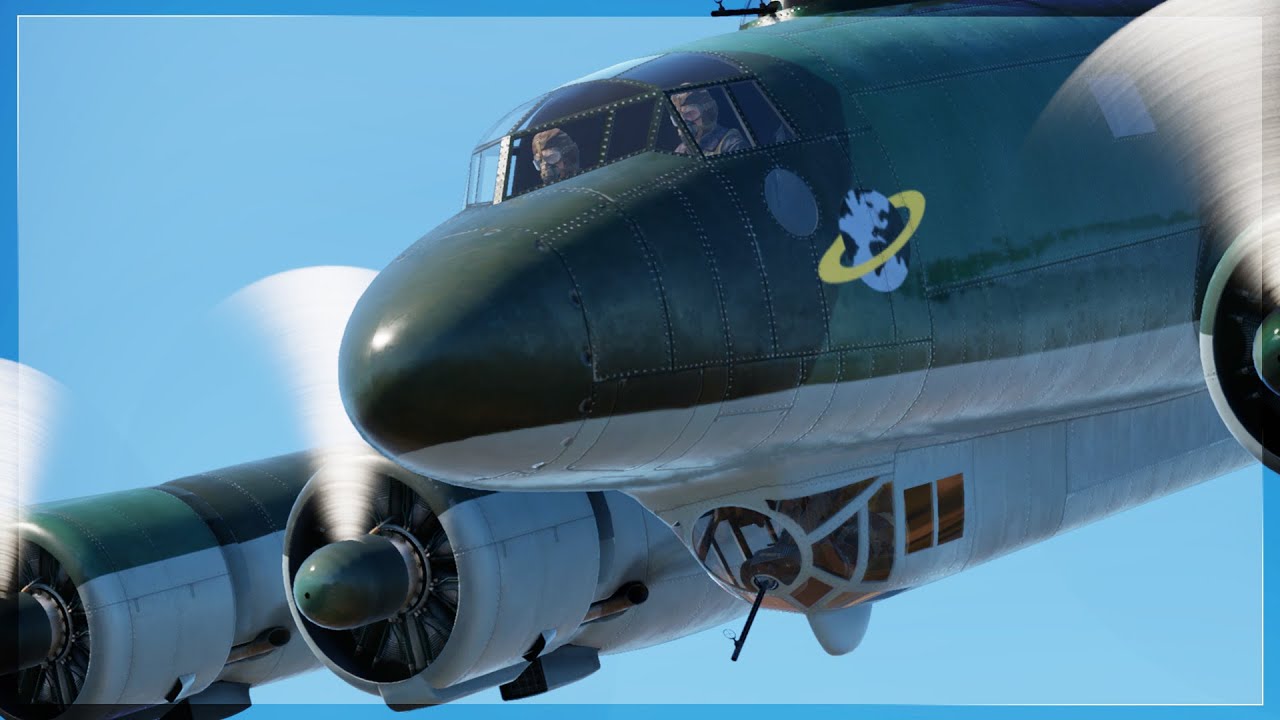 using Hitlers private airliner to bomb planes | FW-200 - YouTube