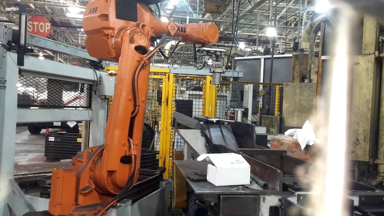 Robot with load cell sensor - YouTube