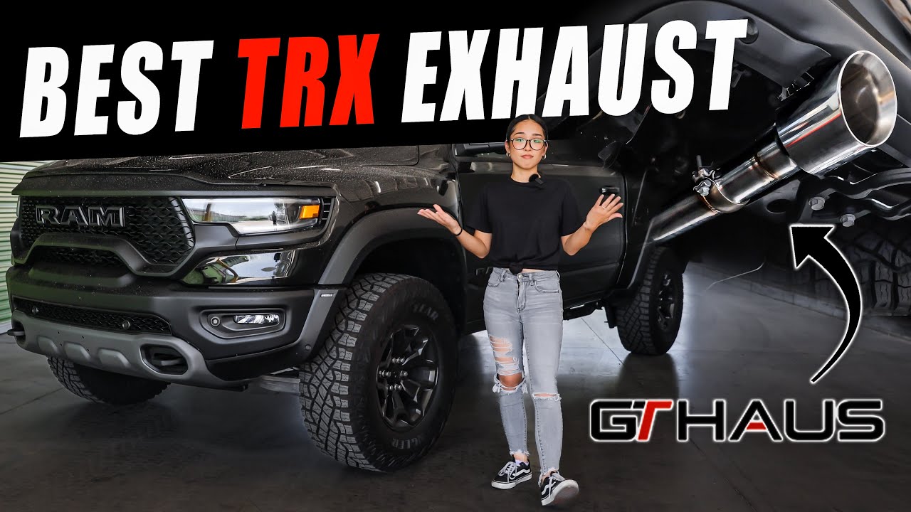 RAPTOR R KILLER?! 2021 Ram TRX Gets GTHaus Exhaust! - YouTube