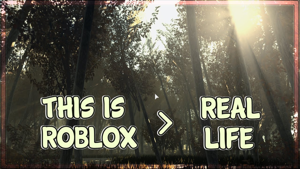 Roblox Looks more Realisitc than Real Life | Roblox Super Detailed Game ...