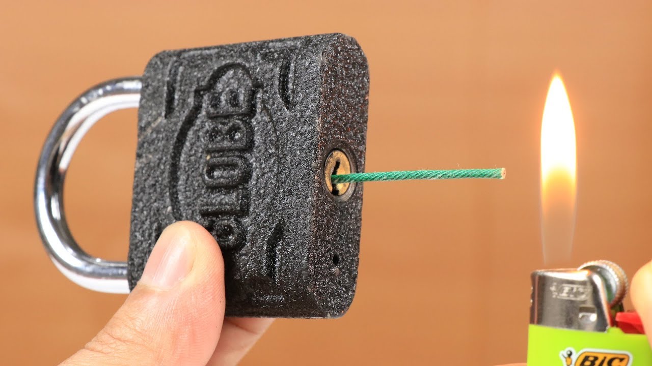 3 Ways to Open a Lock - YouTube