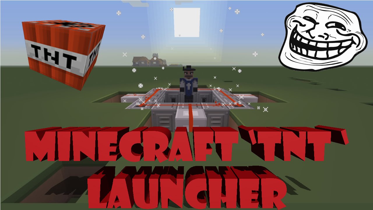 Minecraft Ps4/Xbox One " HUMAN TNT LAUNCHER! " - YouTube