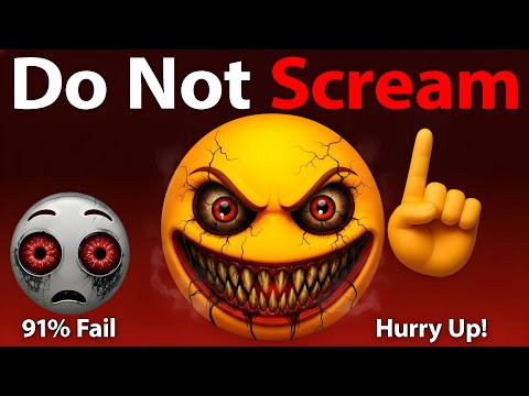 Don’t scream while watching this video! 😱