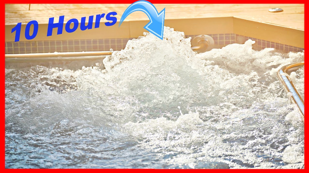Soothing Hot Tub Sound for Relax or Sleep, Bubble Water Sound, White ...