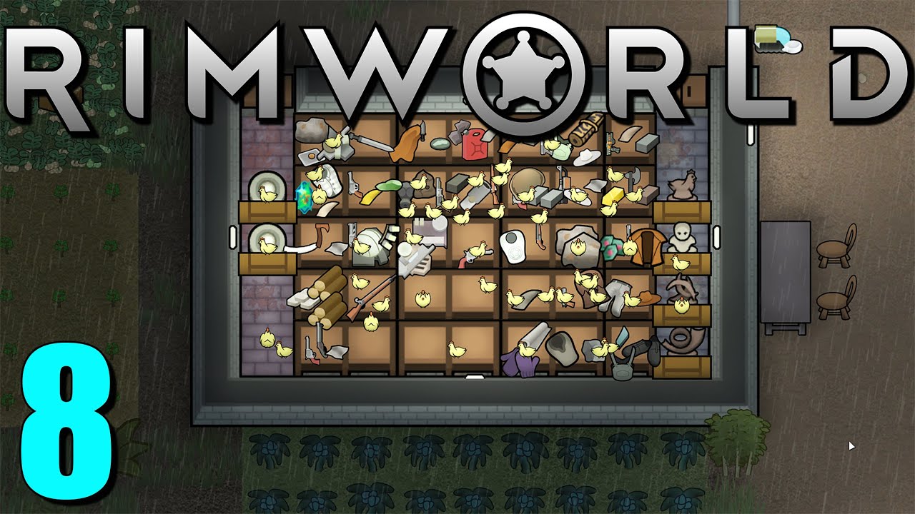 Rimworld Crashlanding E8 | Exploding Chickens - YouTube