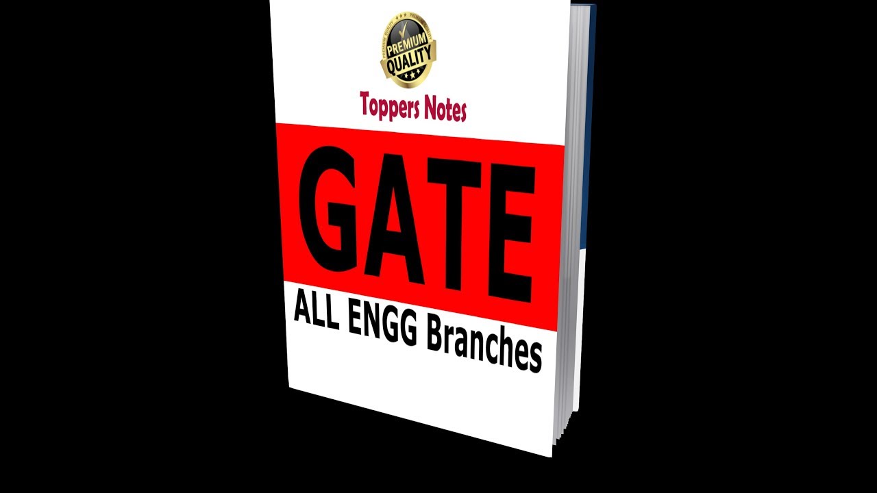 Made EASY TOPPERS Class Notes for GATE IES PSU*Authentic - YouTube