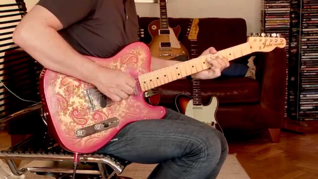 2007 Fender Masterbuilt '68 CC Telecaster Paisley, Custom Shop, Part1 ...