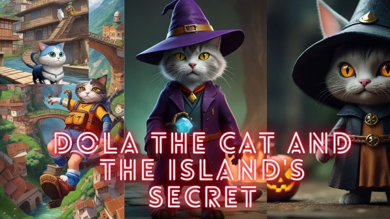Dola Cat and the Island's Secret #shorts #tomstories84 # ...