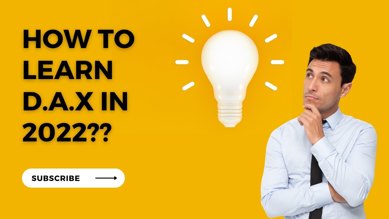 How to learn DAX in 2022? - YouTube