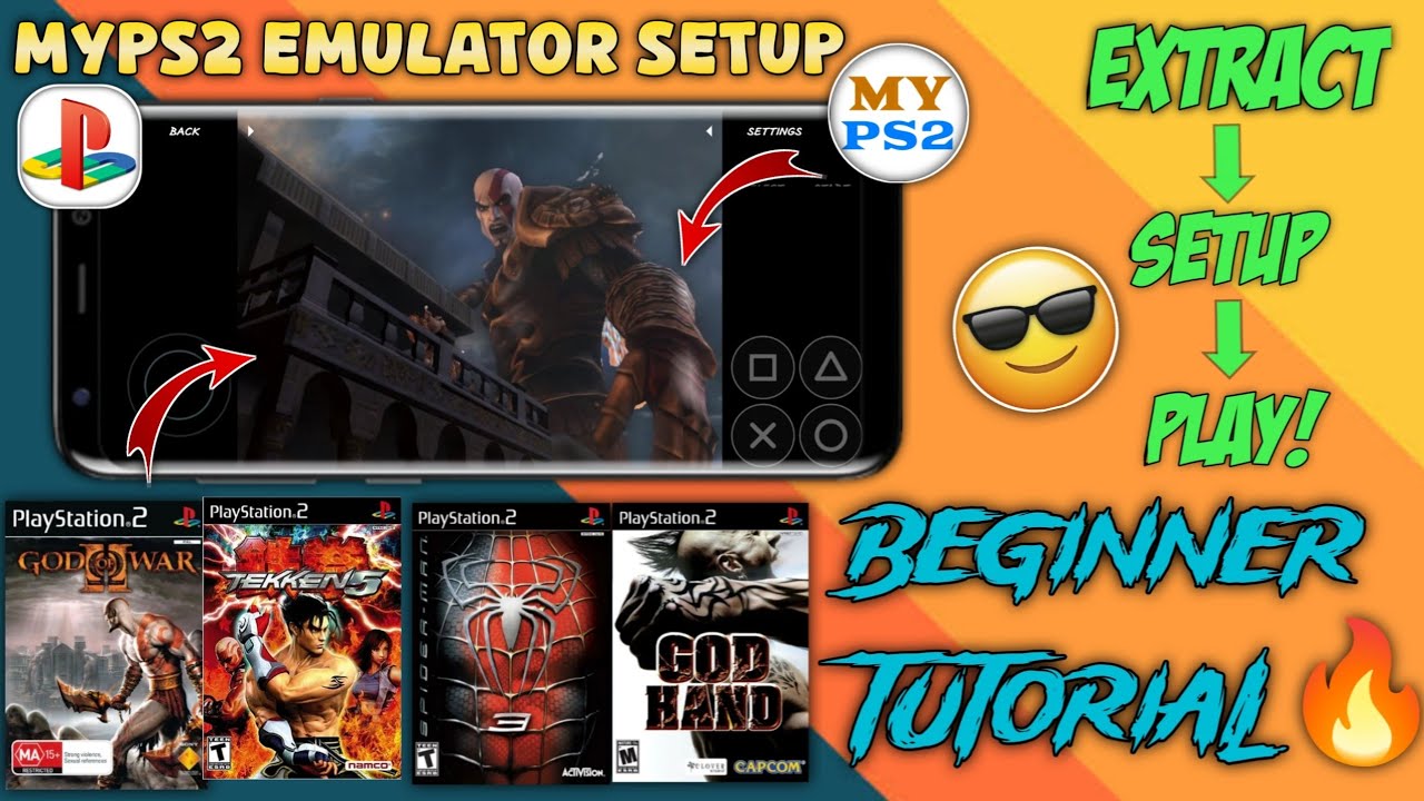 How to Setup MYPS2 Emulator on Android |Add Games /Gameplay |New PS2 ...