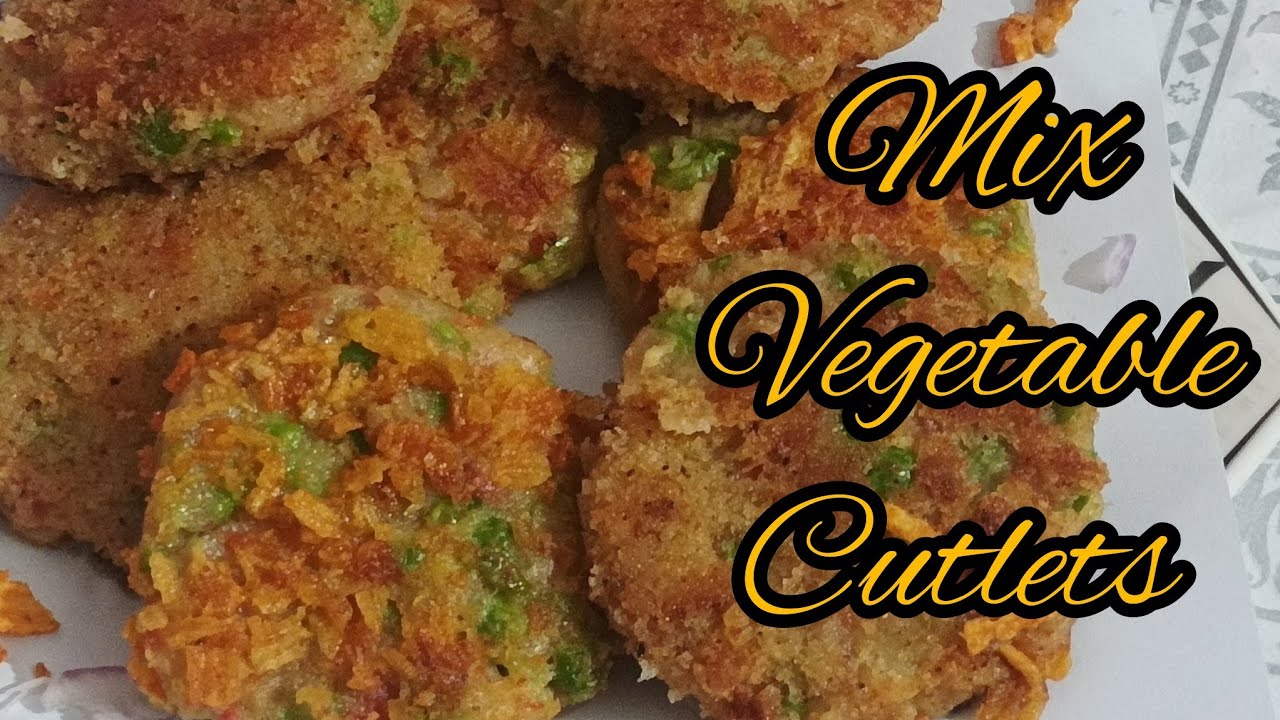 Mix vegetables cutlets - YouTube