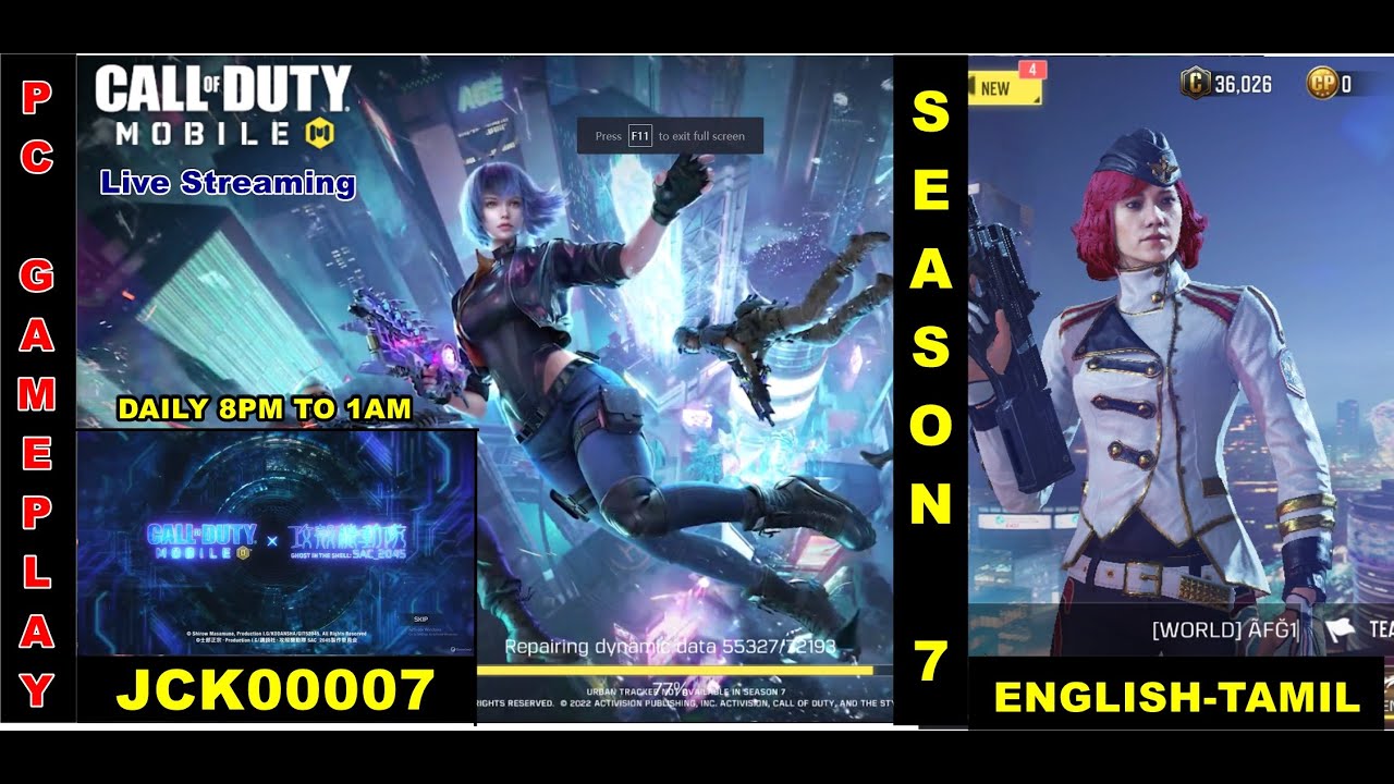 Call of Duty: Mobile Season 7 New Vision City Map Live Streaming #codm ...