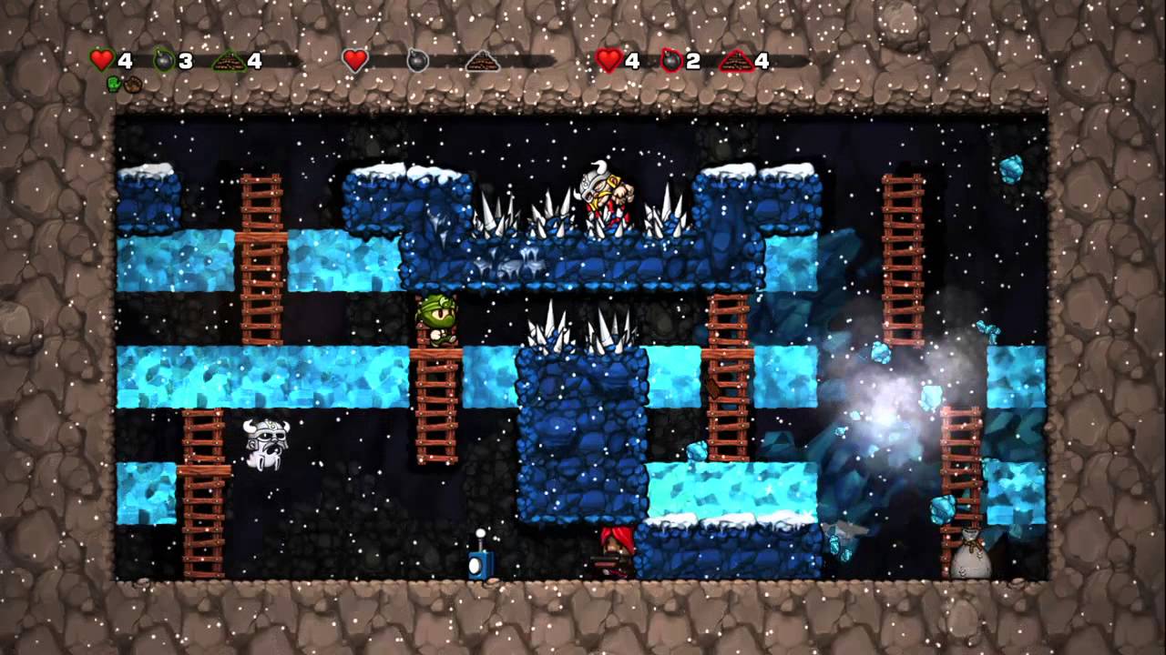 Spelunky Deathmatch good kill - YouTube